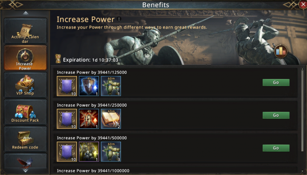 Guide – Increase Power | Esprit Games