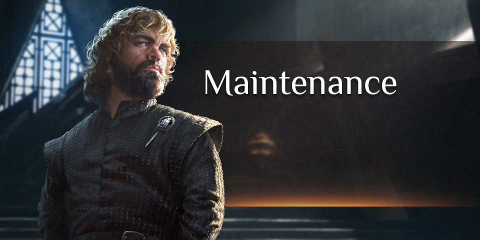 November 24 – Maintenance! | Esprit Games