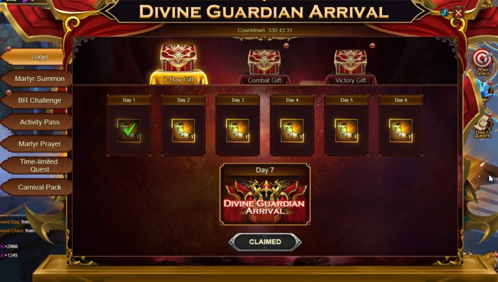 Guide – Divine Guardian Arrival | Esprit Games
