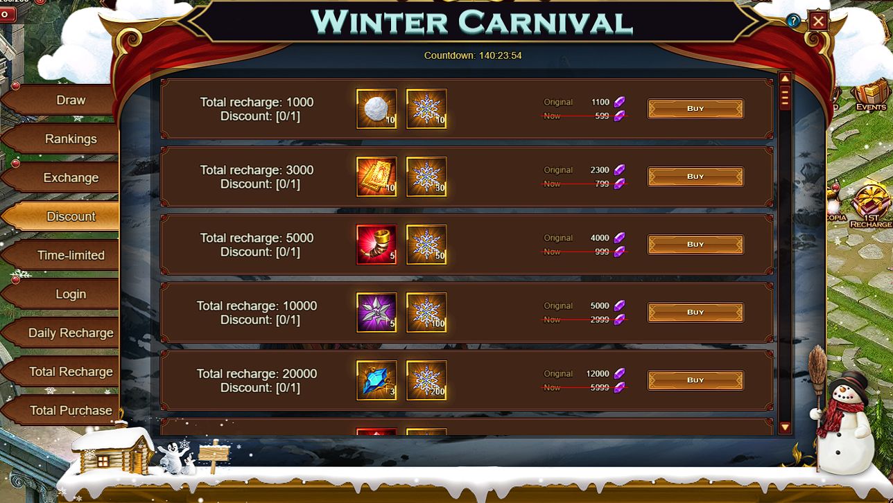 Topic: Guide – Winter Carnival | Esprit Games